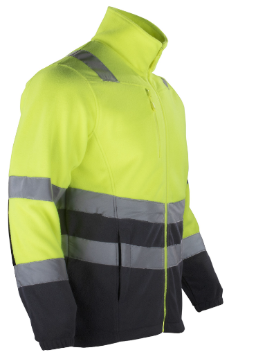 MICROPOLAR CLASE 2 BICOLOR MANGA LARGA HOMBRE HI-VIS LINE